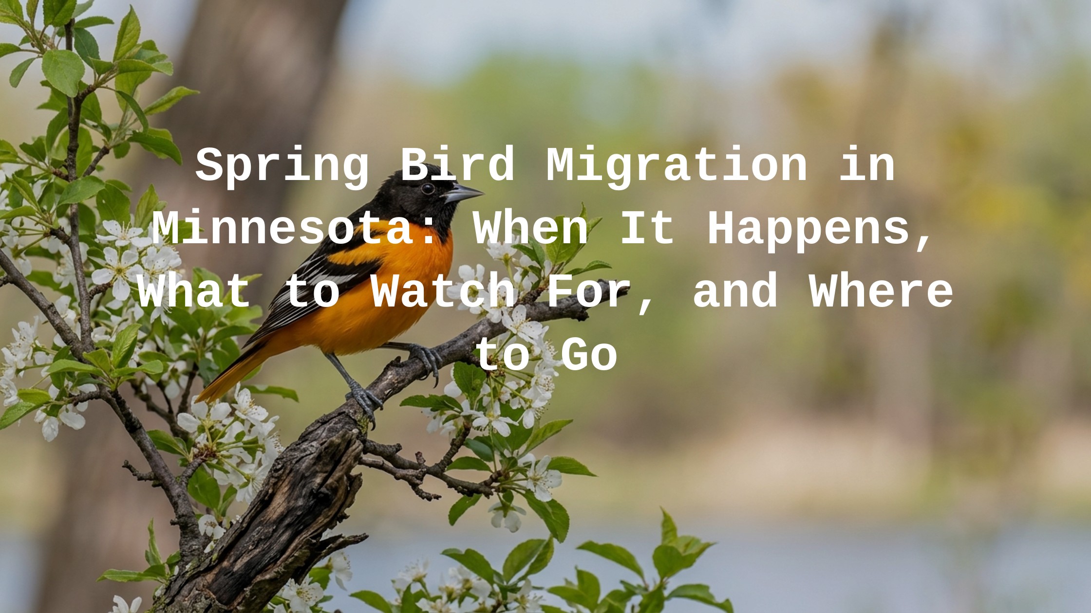 Spring Bird Migration in Minnesota: When It Happens, What to Watch For ...