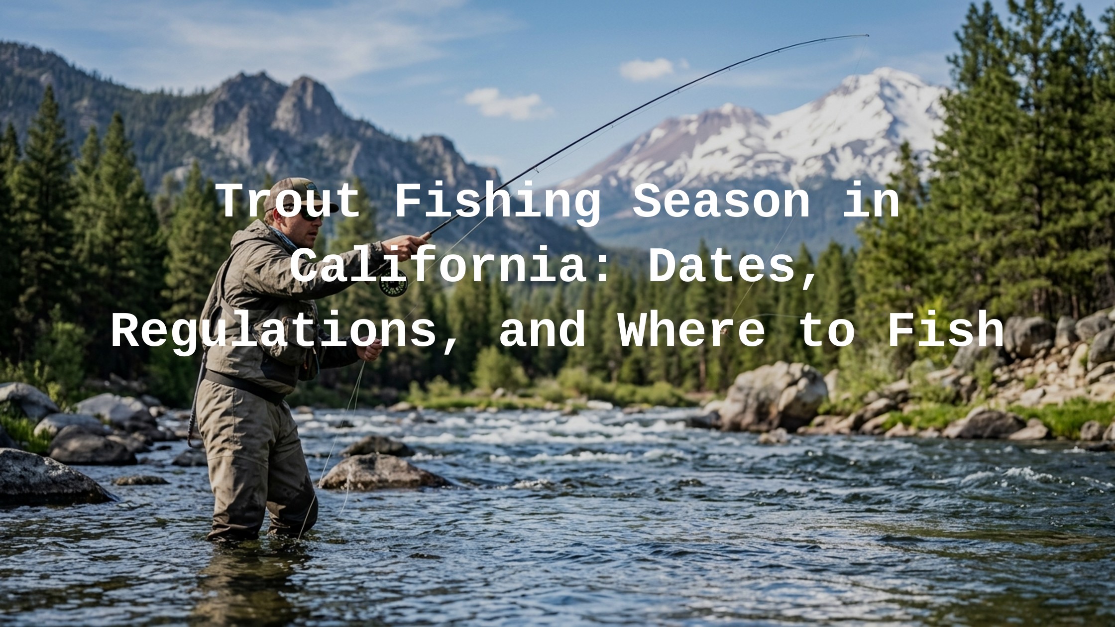Trout Fishing Season in California: Dates, Regulations, and Where to Fish